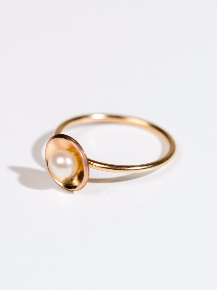 Emma Pearl Dish Ring – ABLE
