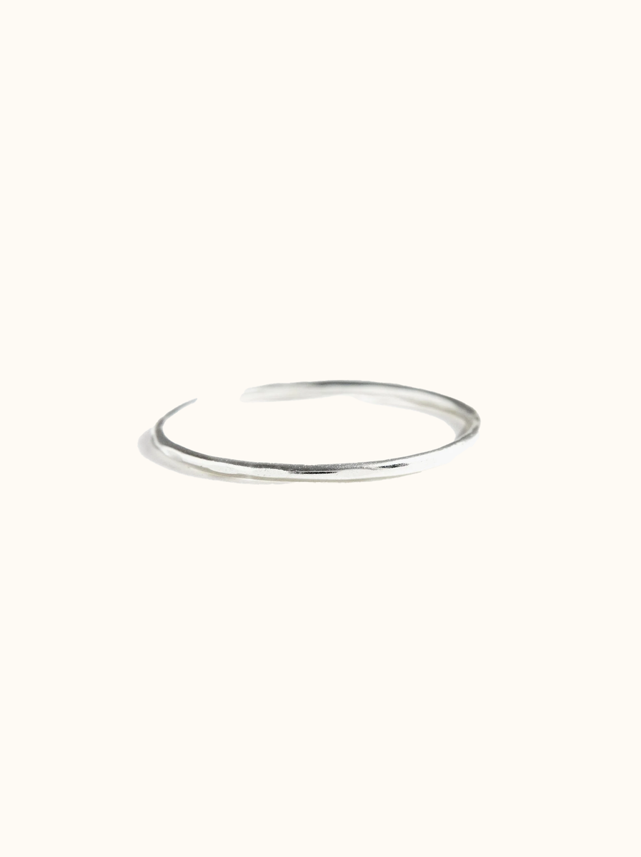 Hammered Stacking Ring – ABLE