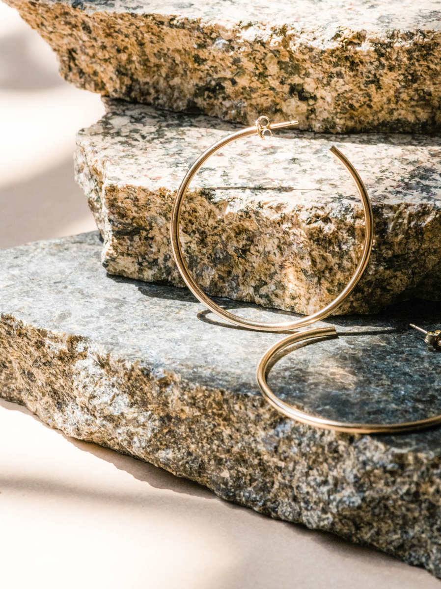 Everyday Large Hoops – ABLE