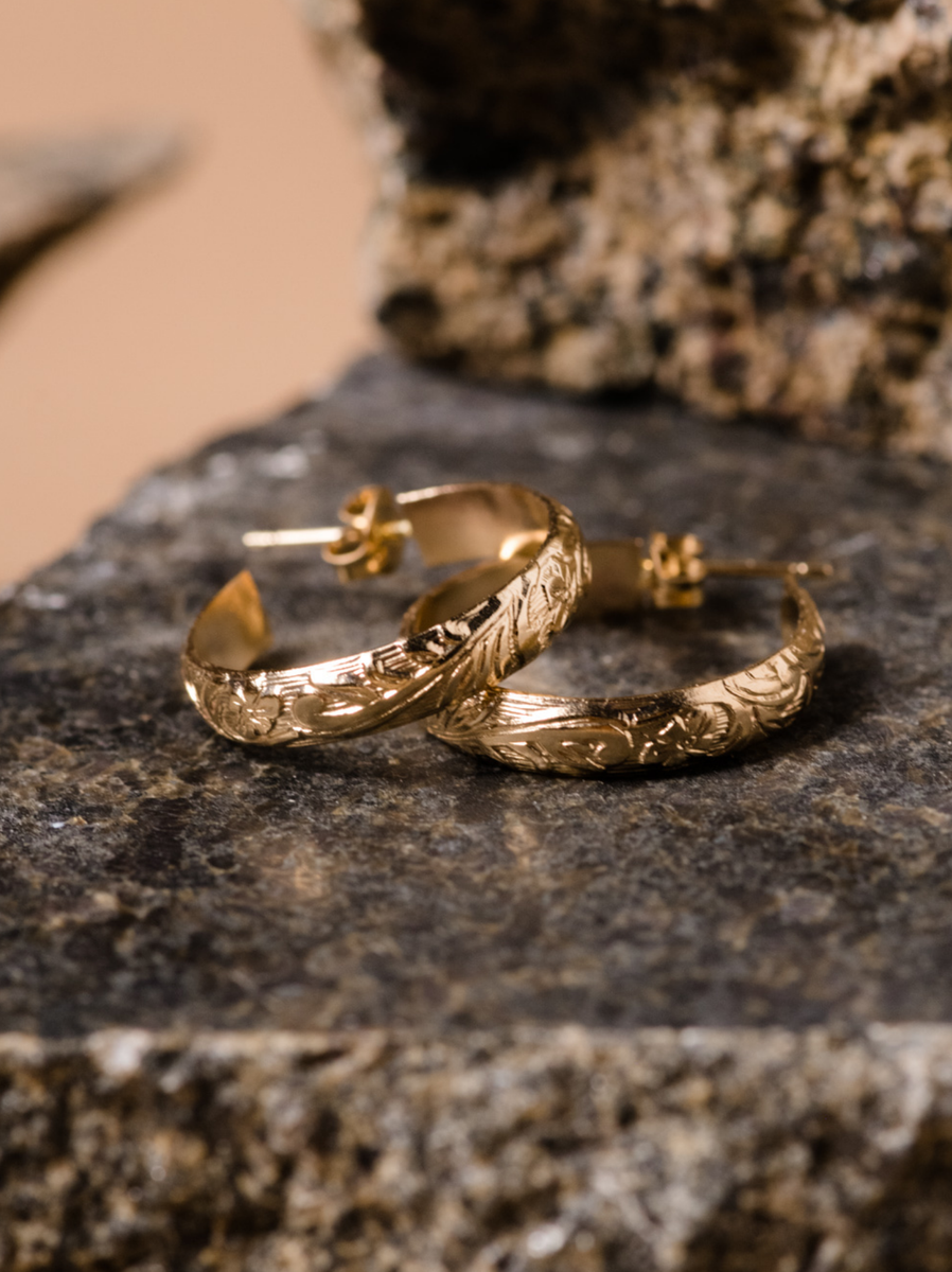 Filigree Hoops – ABLE