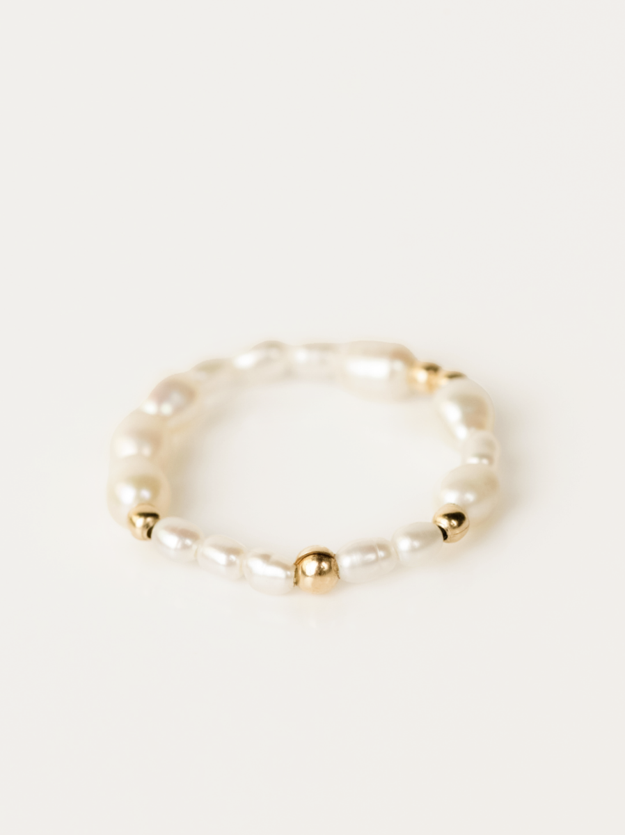 Pearl Beaded Ring – ABLE