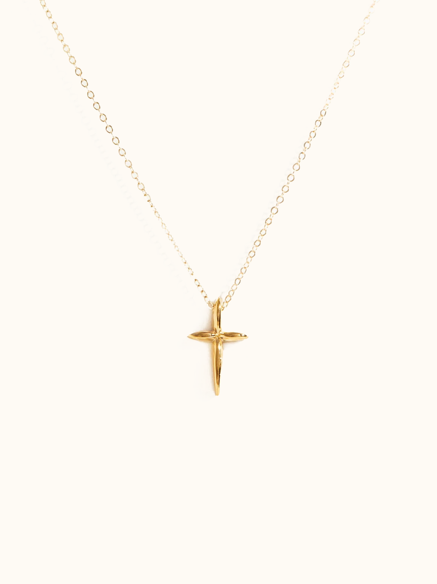Droplet Cross Necklace – ABLE