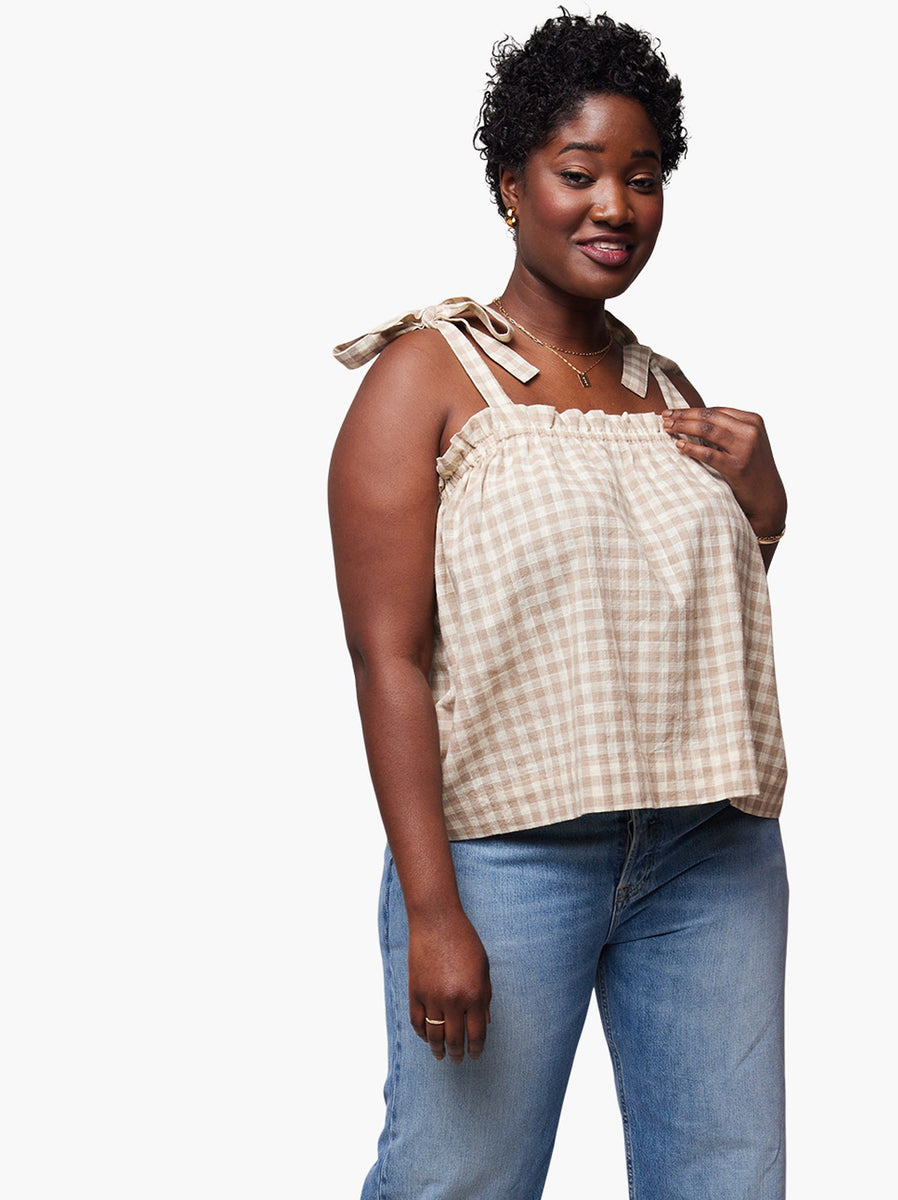 Bryce Smocked Swing Tank – ABLE